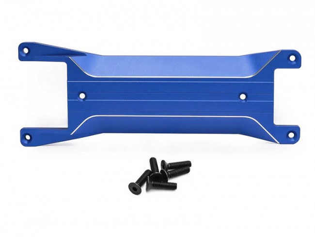 ALUMINUM MAIN CHASSIS BOTTOM SKID PLATE 10722X FOR 1/16 TRAXXAS MINI ...
